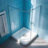 China Custom Tempered Safety Glass Shower Room Unique Packaging Options Available for sale