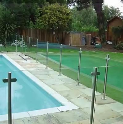 China 12mm Swimming Pool Tempered Glass - Salt Alkali Resistant Laminated/Coastal Fence for sale
