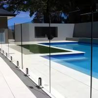 China 12mm Swimming Pool Tempered Glass - Salt Alkali Resistant Laminated/Coastal Fence for sale