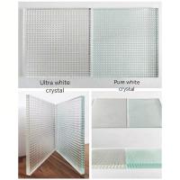 China Custom Decorative Glass Panels For Modern Building Windows Shower Partition for sale