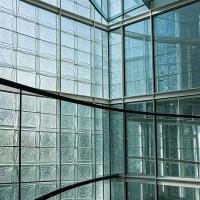 China Custom Decorative Glass Panels For Modern Building Windows Shower Partition for sale