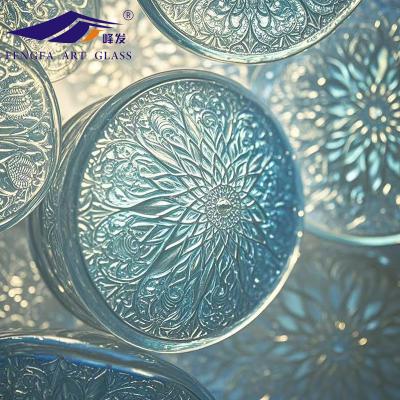 China Elegant Mild Physique Building Decorative Glass For Showcases Shower Rooms for sale