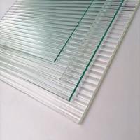 China Mild Physique Patterned Decorative Glass For Elegant Showcase Shower Rooms for sale