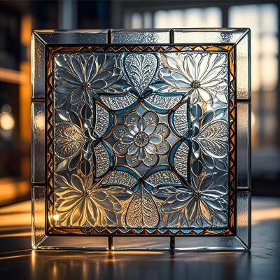 China Durable Building Decorative Glass For Shower Room Partitions for sale