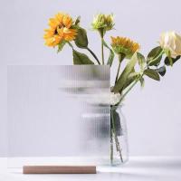China Stylish Partition Friendly Patterned Textured Decorative Glass Panel Doors Windows Application for sale
