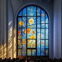 China Interior Decorative Patterned Glass Panel Showcases Doors Windows Application for sale