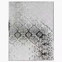 China Gradient Sandblasted Embossed Decorative Privacy Glass Panel Interior Wall Partition Application for sale