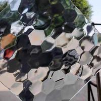 China 15mm Tempered Decorative Glass Fireproof Outdoor Curtain Wall Glass Panel for sale