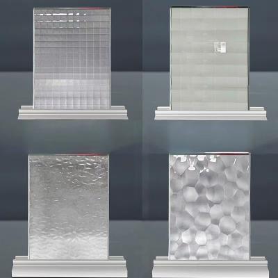 China Nano Self Cleaning Water Cube Shower Room Glass 8mm Non Slip Private Panel For Bathroom for sale