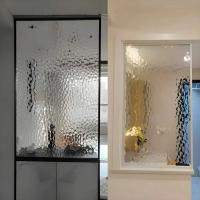 China Diamond Water Cube 9mm Ultra Transparent Anti Collision Decorative Display Case Glass Panel Retail Space for sale