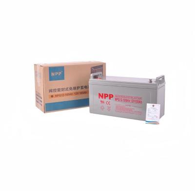 China NPPower 12V 65Ah Gel Battery Deep Cycle VRLA Valve Regulated Lead Acid Battery for sale