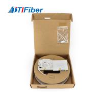 China FTTH Optical Cable Terminal Box 4 Ports SC APC Connector Wall Mount Splice Cassette for sale