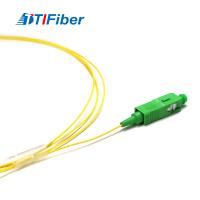 China SC APC Single Mode Fiber Optic Pigtail 9/125um G.652D G.657A2 Low Loss for sale