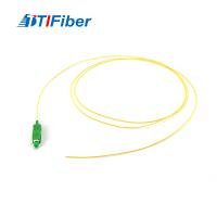 China SC APC Single Mode Fiber Optic Pigtail 9/125um G.652D G.657A2 Low Loss for sale