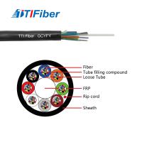 China Outdoor Air Blown Micro Optical Fiber Cable GCYFY 24 Cores Non-Metal Compact Design for sale