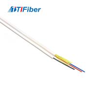 China GJYRCH SM G652D G657A Steel Wire FTTH Fiber Optic Cable Indoor Outdoor 2-12 Core for sale