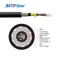 China GYFTY63+73 Duct Aerial Fiber Optic Cable Outdoor Anti Rodent 2-288 Core for sale