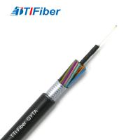 China Aerial Armored GYTS GYTA Fiber Optic Cable Single Mode 2-24 Core 12.9mm for sale
