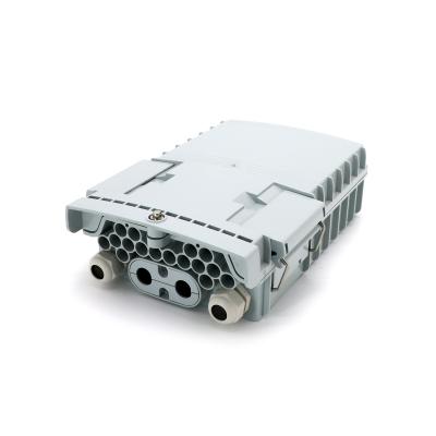 China Indoor Outdoor ABS FTTH Fiber Optic Distribution Box Waterproof for sale