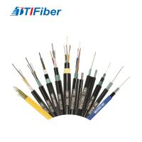 China Optical Ftth Fiber Drop Cable 2 / 4 / 6 / 8 Core Single Mode Outdoor Indoor for sale