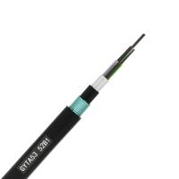 China Armored Fiber Optic Cable Outdoor Aerial Duct Direct Burial GYTS GYTA GYTA53 2-144 Cores for sale