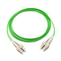 China Fiber Optic Patch Cord Simplex Duplex Single Mode Multimode OM3 OM4 3.0mm LC SC Connector for sale