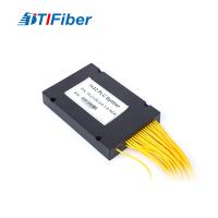China 1x2 1x4 1x8 1x16 1x32 1x64 PLC Fiber Optic Splitter 1260-1650nm Singlemode for sale