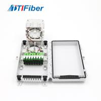 China ABS Or PC Material Optical Fiber Distribution Box Outdoor 8core 16core 24core for sale