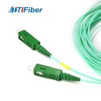 China Single Mode Simplex SC Fiber Optic Patch Cord 1.6mm LSZH Jacket 1310nm 1550nm for sale