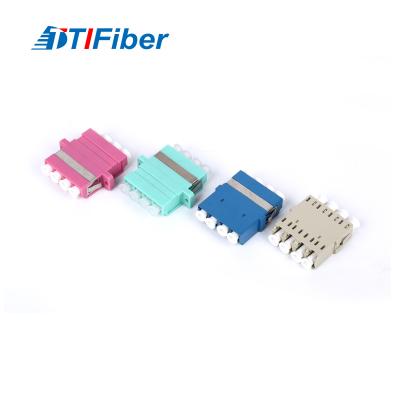 China Single Mode Fiber Optic Adapter Fiber Connector Duplex LC for sale