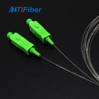 China FTTH Indoor Invisible Transparent Patch Cord SC/APC Singlemode 0.9mm 3.0mm for sale