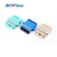 China Sc Apc Upc Sm Simplex Subscriber Optical Fiber Adapter Oem Available for sale