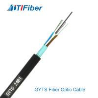 China OEM GYTS Loose Tube Armoured Optical Fiber Cable 2 to 288 Core Single Mode Multimode for sale