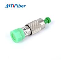 China FC/APC Singlemode Simplex Fiber Optic Attenuator 1-30 dB Female to Male for sale