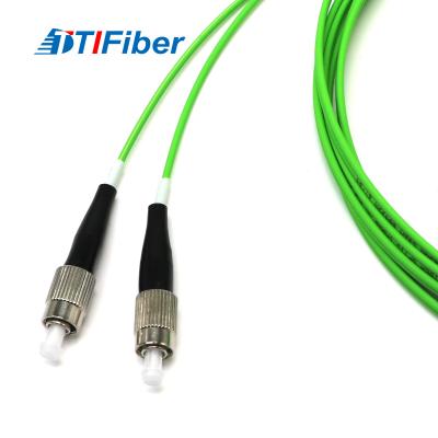 China OM5 Patch Cord FC/UPC to FC/UPC Multimode Duplex 2.0mm 3.0mm Fiber Optic Cable for sale
