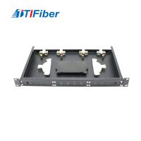 China 19 Inch Fixed Type Fiber Optic Terminal Box With 12 port Simplex for sale