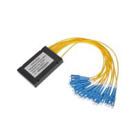 China 1x8 1x16 1x32 1x64 Fiber Optic PLC Splitter Singlemode 1260-1650nm G657A for sale