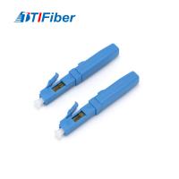 China Single Mode Fiber Optic Fast Connector Ftth Field Quick Assembly for sale