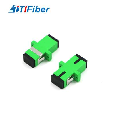 China FTTH Low Insertion Loss Fiber Optic Adapter SC UPC Singlemode Simplex Duplex OEM for sale