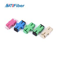China FTTH Low Insertion Loss Fiber Optic Adapter SC UPC Singlemode Simplex Duplex OEM for sale