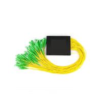 China FTTH PLC Fiber Optic Splitter 1x8 1x16 1x32 1x64 Singlemode 1260-1650nm OEM for sale