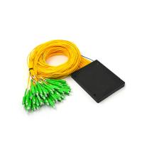 China FTTH PLC Fiber Optic Splitter 1x8 1x16 1x32 1x64 Singlemode 1260-1650nm OEM for sale