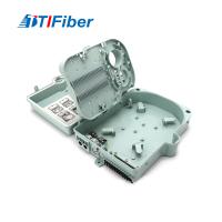 China FTTH Fiber Optic Distribution Box IP65 Outdoor Wall Mountable for PLC Splitter for sale