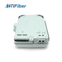 China FTTH Fiber Optic Distribution Box IP65 Outdoor Wall Mountable for PLC Splitter for sale