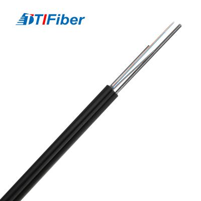 China FTTH 4 Core G657A1 G657A2 Gjyxch Flat Fiber Optic Drop Cable Self Supported for sale