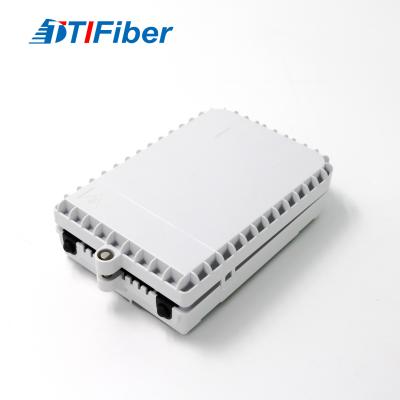 China Fiber Optic Splitter Box 8 Port White ABS Or PC Material for sale