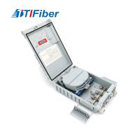 China Outdoor 1x16 PLC Splitter OTB Fiber Optic Distribution Box 16 Ports IP65 for sale