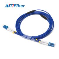 China Armored Fiber Optic Patch Cord SC UPC APC Singlemode 9/125um LSZH 1.6mm for sale
