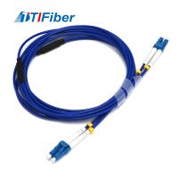 China Armored Fiber Optic Patch Cord SC UPC APC Singlemode 9/125um LSZH 1.6mm for sale