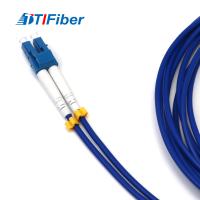 China Armored Fiber Optic Patch Cord SC UPC APC Singlemode 9/125um LSZH 1.6mm for sale